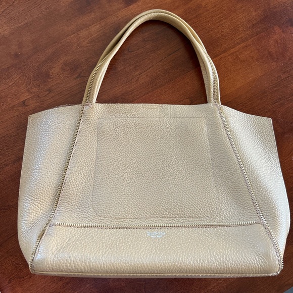 Botkier | Bags | Botkier Tan Saffiano Leather Bag | Poshmark